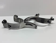 Signature Series Rasp Bull Riding Spurs — T K Specialties